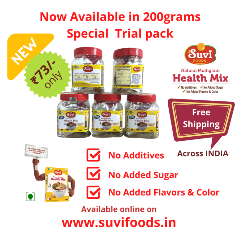 Health Mix Nutrition Benefits and its Ingredients | SUVI Foods
